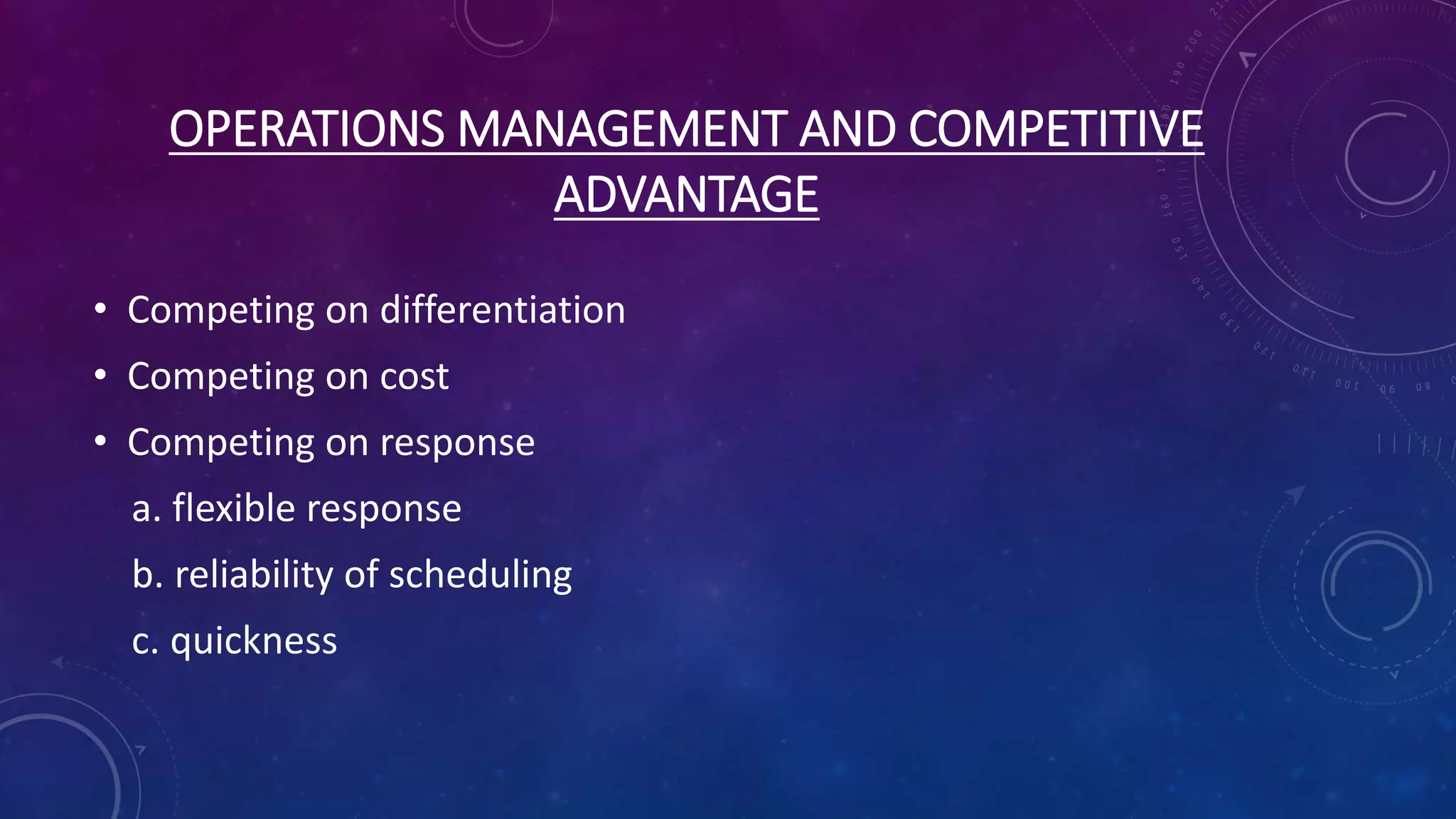 Global operations management | PPTX