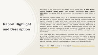 OSS & BSS Market PPT: Growth, Outlook, Demand, Keyplayer Analysis and ...