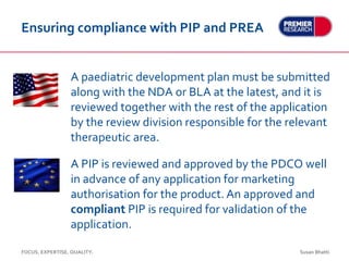 Global Paediatric Studies–A CRO perspective | PDF