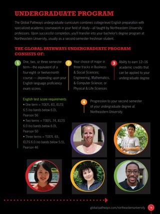 Northeastern University Global pathways -brochure | PDF