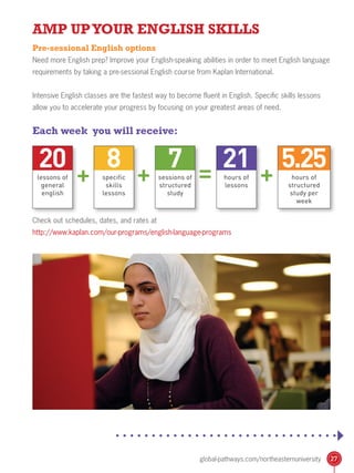 Northeastern University Global pathways -brochure | PDF