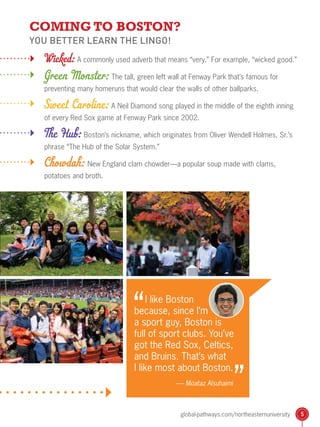 Northeastern University Global pathways -brochure | PDF