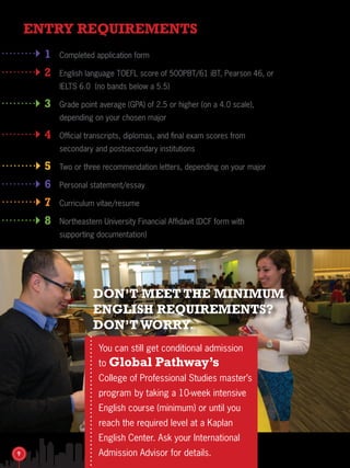 Global pathways northeastern-brochure by Study Metro | PDF