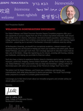 Global pathways northeastern-brochure by Study Metro | PDF