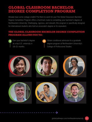 Global pathways northeastern-brochure by Study Metro | PDF