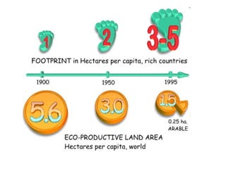 Global pattern for ecological footprint | PPT