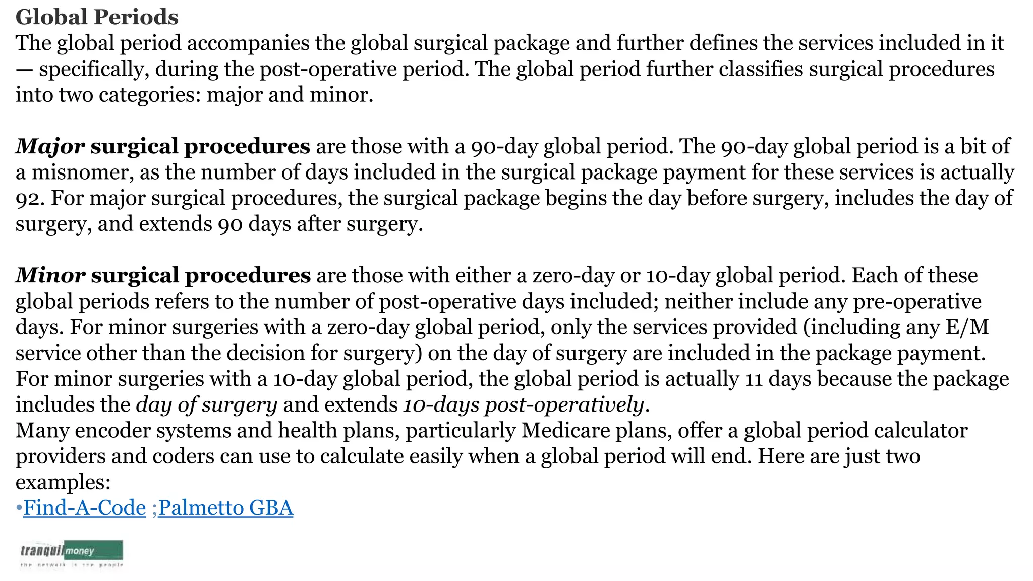 Global period coding | PPTX