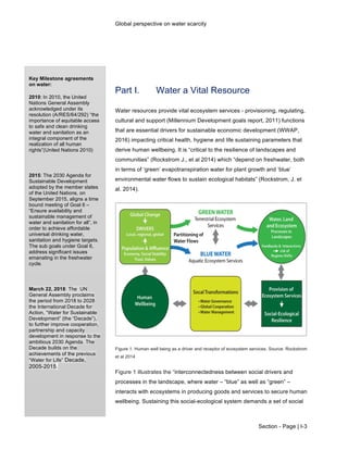 Global Perspective on Water Scarcity | PDF