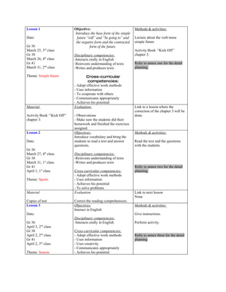 Global Planning | PDF