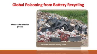 Global Poisoning by Recycling Lead-Acid Batteries | PPTX