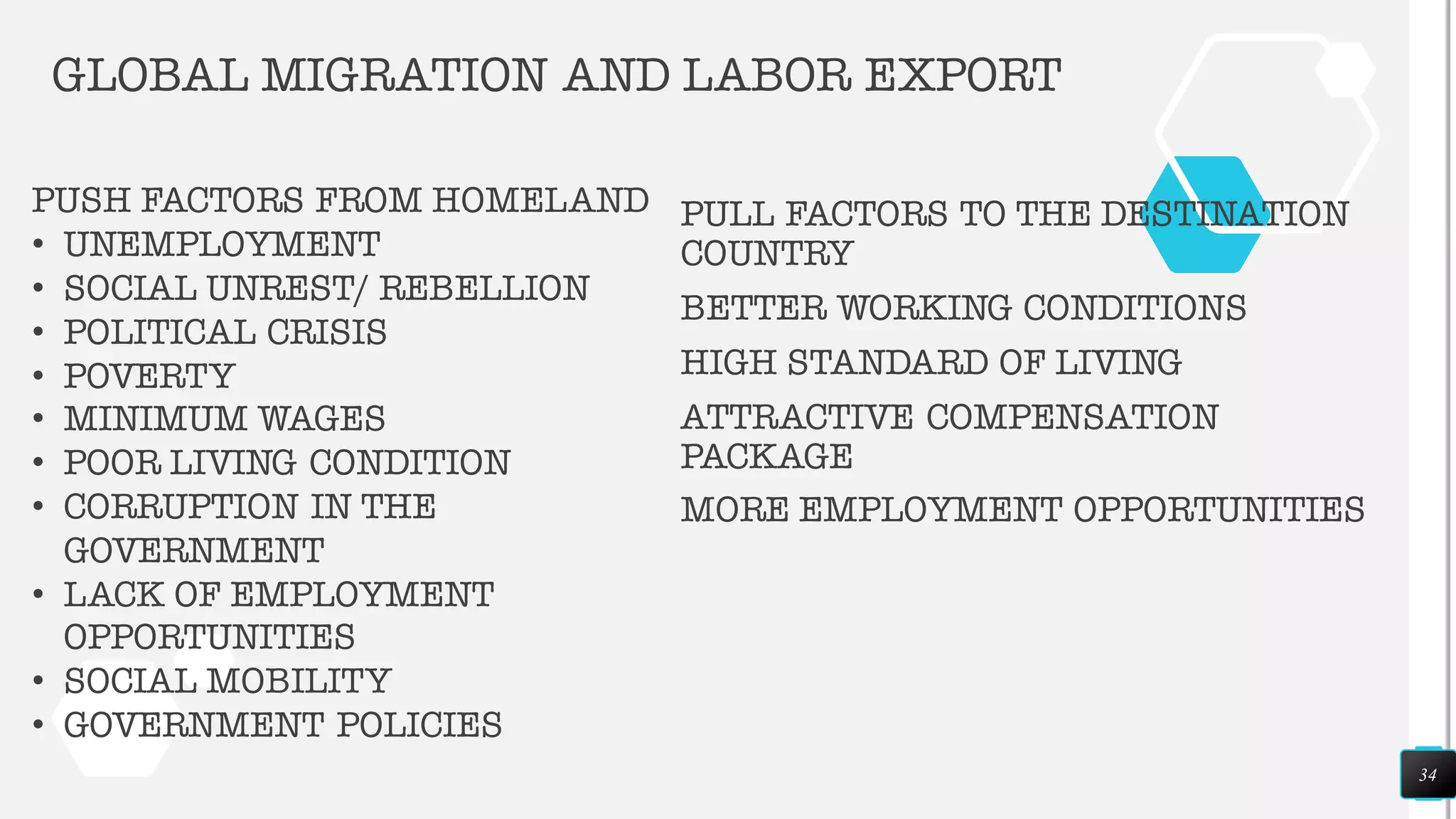 Global Population and Mobility | PDF