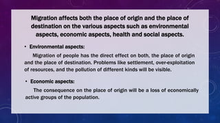 Global Population and Mobility | PPTX