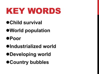 Global population growth | PPTX | Medical Health