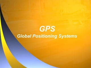 Global positioning | PPT