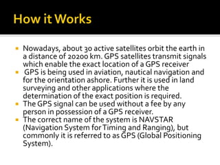 Global positioning system | PPTX