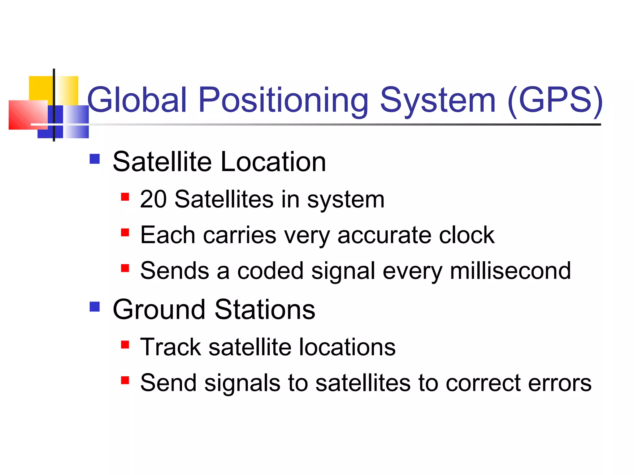 Global positioning system | PPT