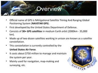 Global Positioning System | PPT