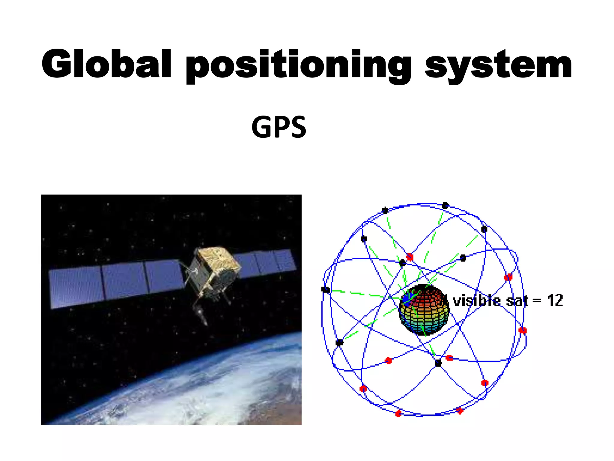 Global positioning system | PPT