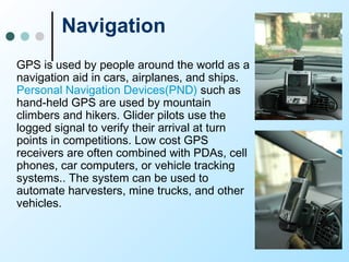 Global positioning system | PPT