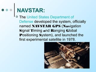 Global positioning system | PPT
