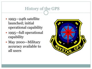 Global positioning system | PPTX | Geography | Science