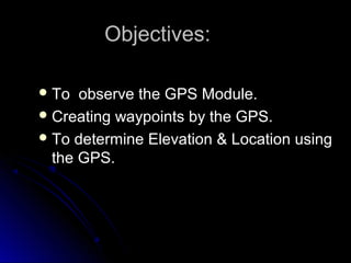 Global Positioning System | PPT