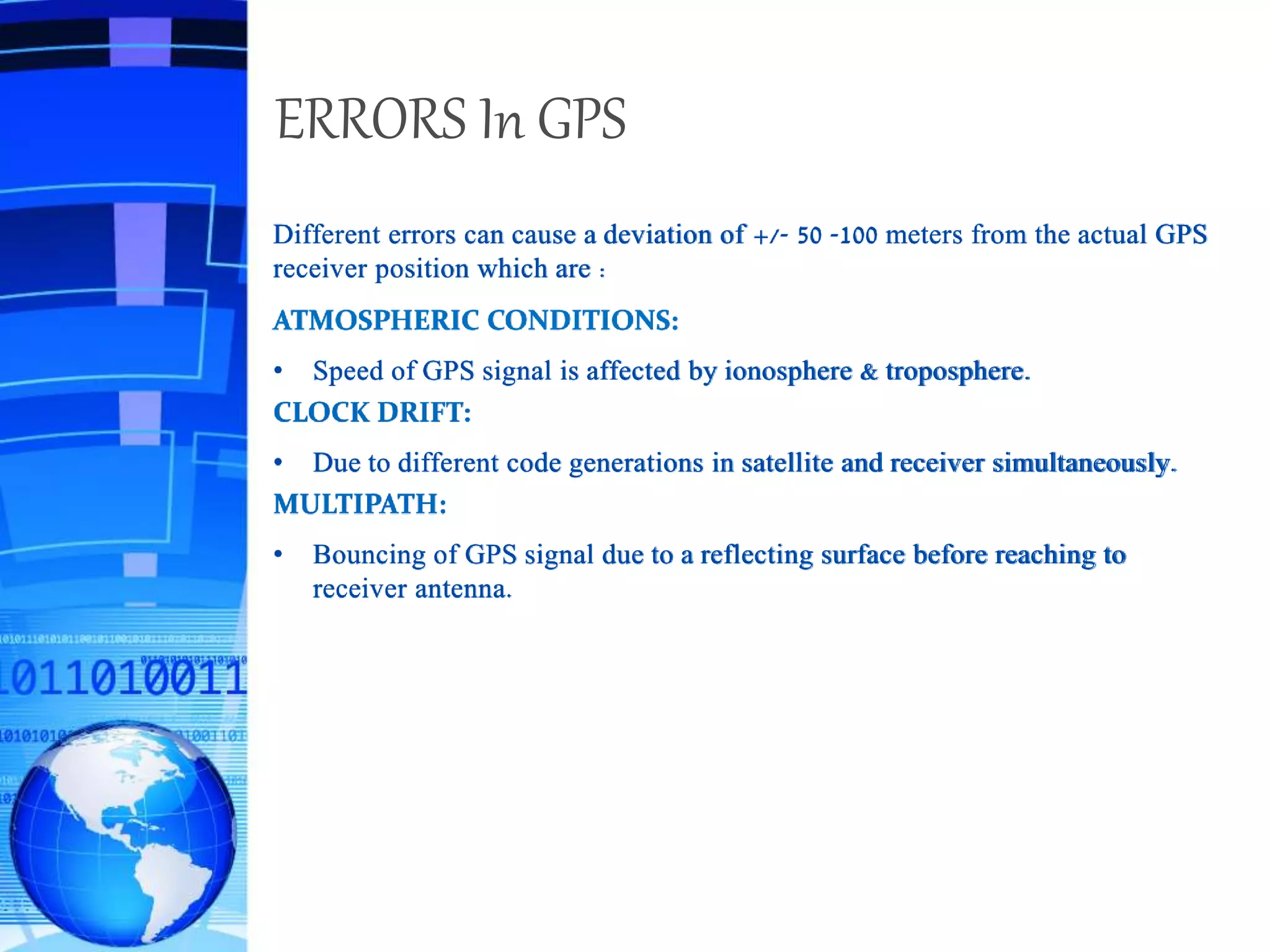 Global positioning system(GPS) | PPTX