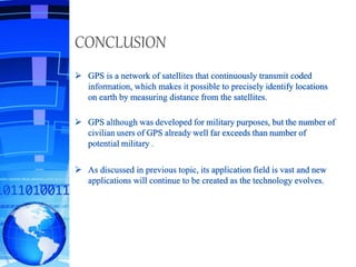 Global positioning system(GPS) | PPTX