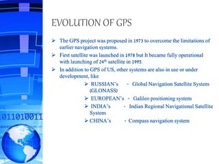 Global positioning system(GPS) | PPTX
