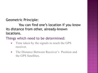 Global positioning system | PPT