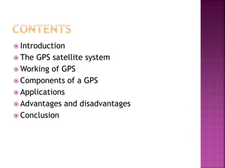 Global positioning system | PPT