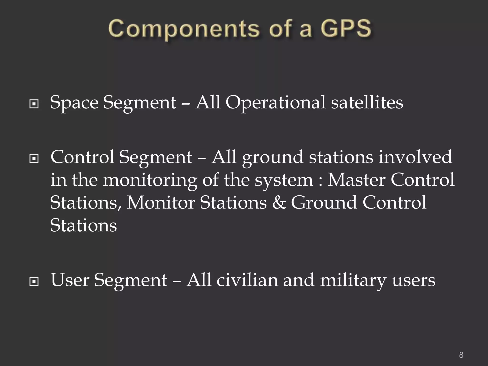Global positioning system | PPT