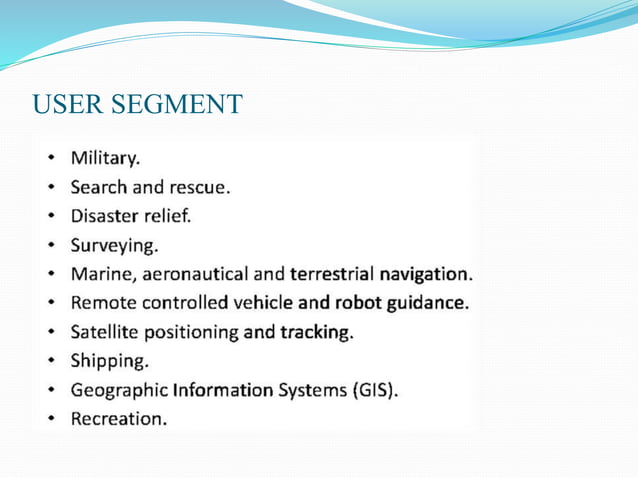 Global positioning system (GPS) | PPTX