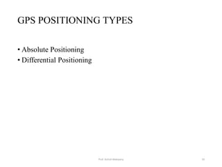 Global positioning system_Surveying, Civil Engineering | PDF