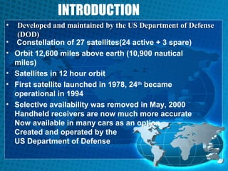Global positioning system 1 | PPT