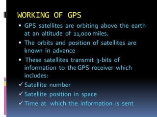 Global positioning system(GPS) | PPT