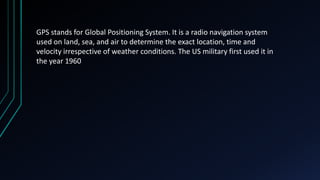 Global positioning system ppt finale.pptx