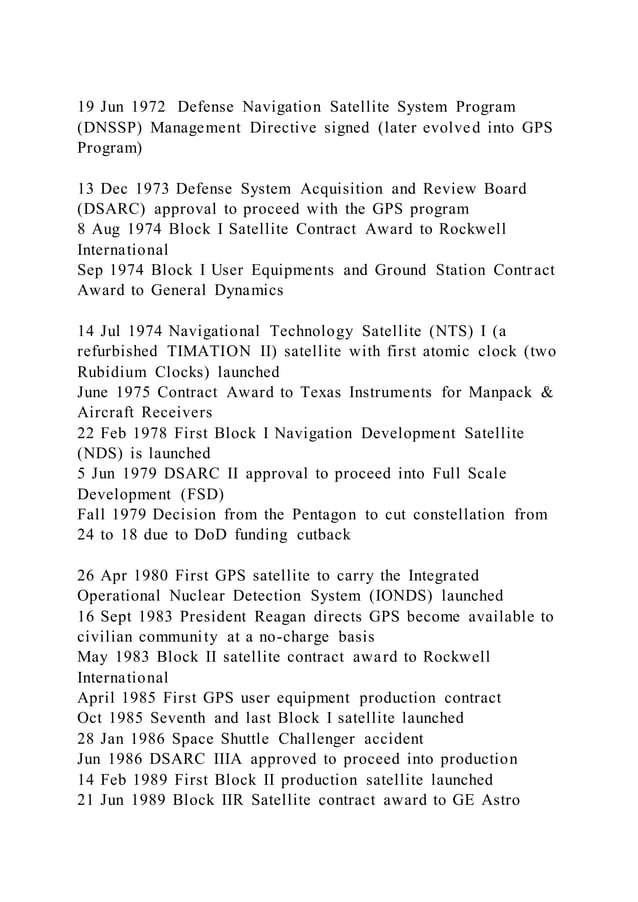 GLOBAL POSITIONING SYSTEM SYSTEMS ENGINEERING CASE S | PDF