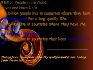 global poverty scenario | PPTX