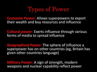 Global power introduction | PPTX