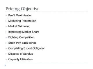 Global pricing | PPTX
