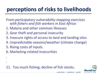 Global Pro Poor Fisheries and Aquaculture development by Dr. Ann Gordon ...