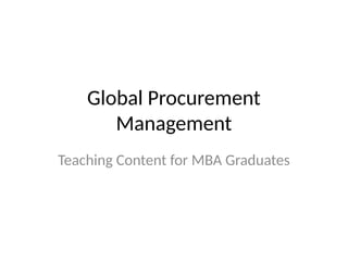 Global_Procurement_Management Strategies.pptx