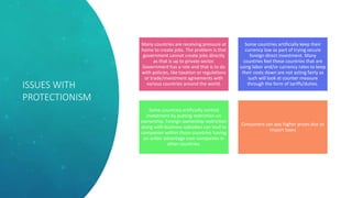 Protectionism and the World Economy | PPTX