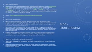 Global Protectionism and GDP - March 2019 | PPT