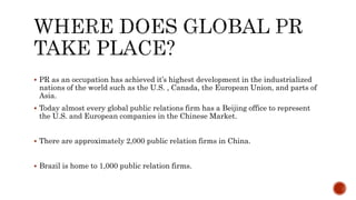 Global public relations daniel morales | PPT