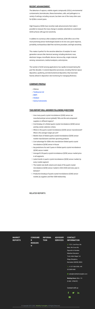 global Quartz crystal market .pdf....... | PDF | Geology | Science