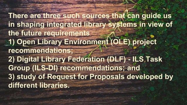 Global recommendations for automated libraries | PPTX | Computer ...
