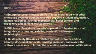 Global recommendations for automated libraries | PPTX | Computer ...