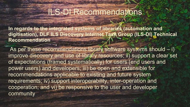 Global recommendations for automated libraries | PPTX | Computer ...